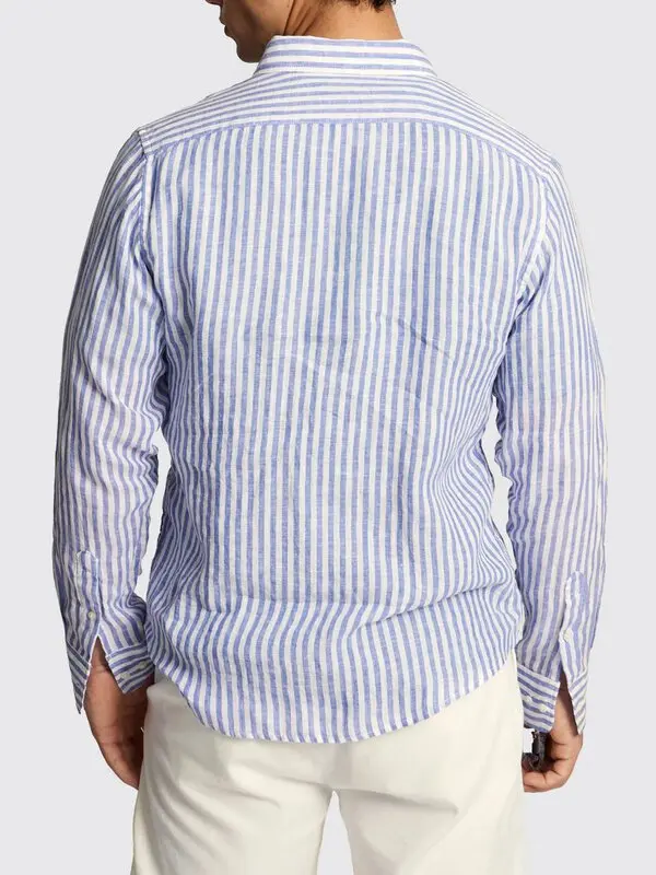 LA MARTINA Striped Linen Shirt