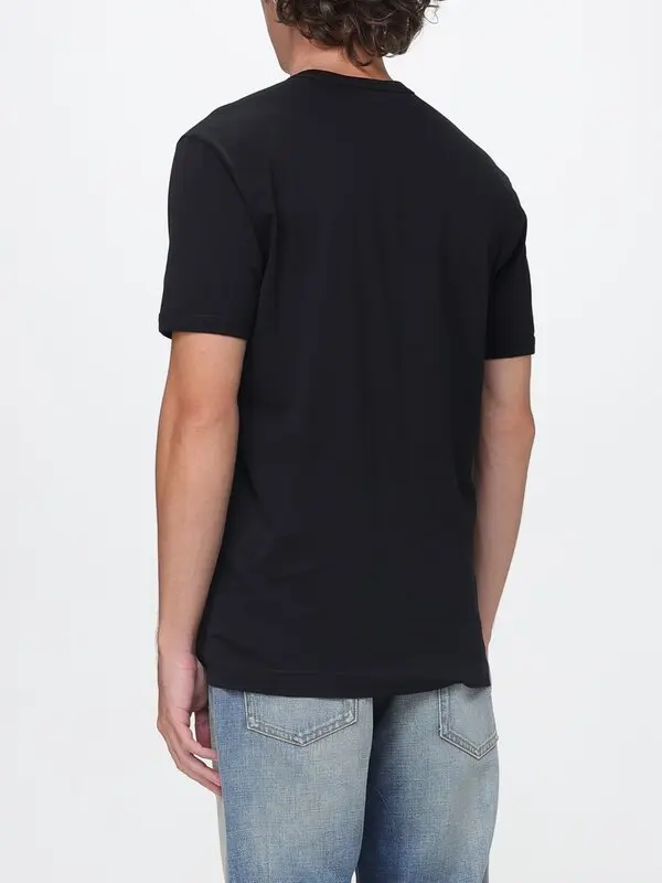 Dolce & Gabbana Basic Slim Fit Pure Cotton Crewneck T-shirt