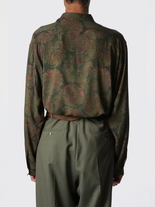 MAGLIANO Shirt In Viscose With Sash - Green