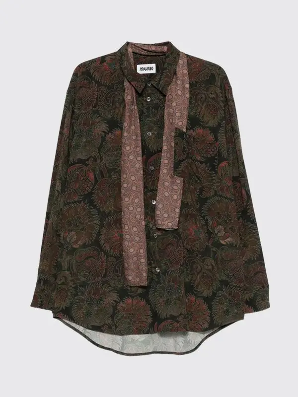 MAGLIANO Shirt In Viscose With Sash - Green