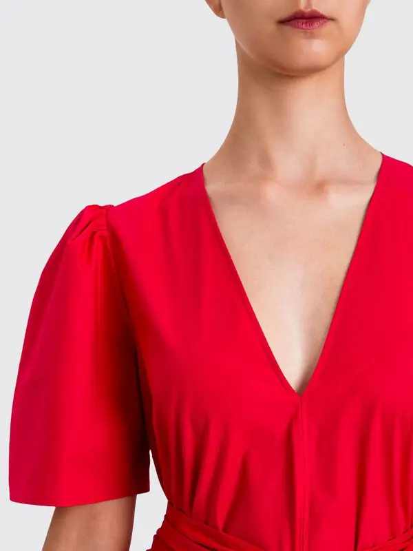 TWINSET Stretch Cotton Mini Dress
