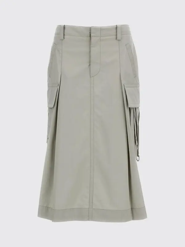 DURAZZI MILANO Midi Cotton Cargo Skirt