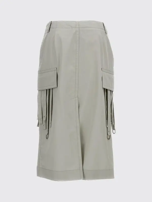 DURAZZI MILANO Midi Cotton Cargo Skirt