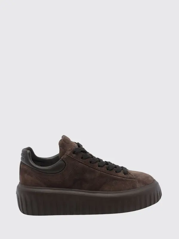Hogan H-stripes Suede Platform Sneakers