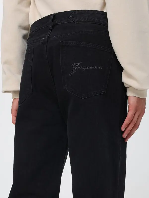 Jacquemus Straight Mid-rise Cotton Denim Jeans