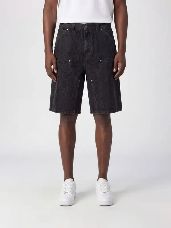Carhartt Work In Progress Cotton Denim Shorts
