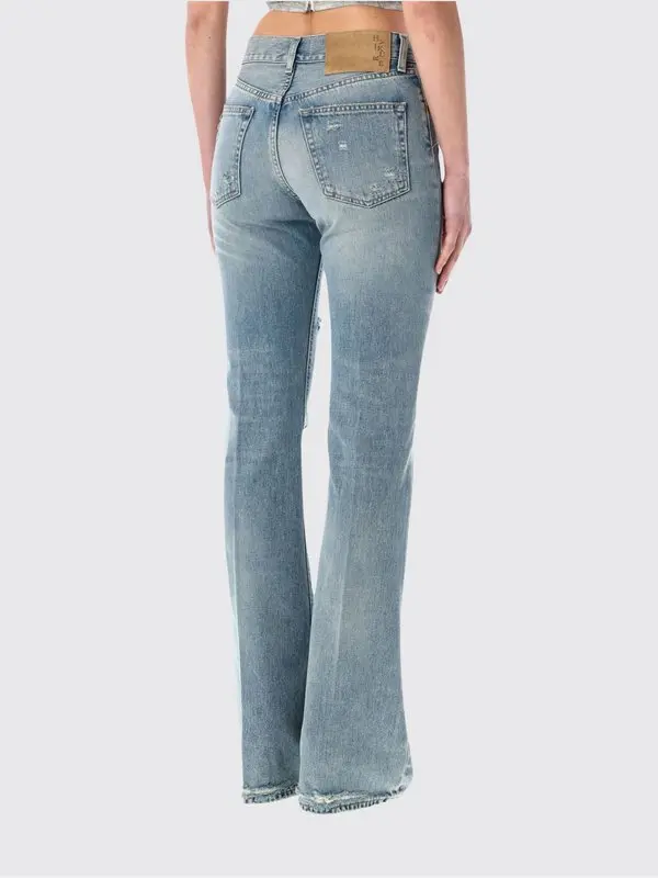 HAIKURE Flared Distressed Jeans