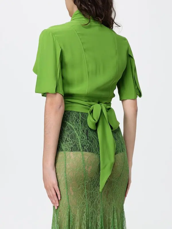 Elisabetta Franchi Viscose Blouse - Green