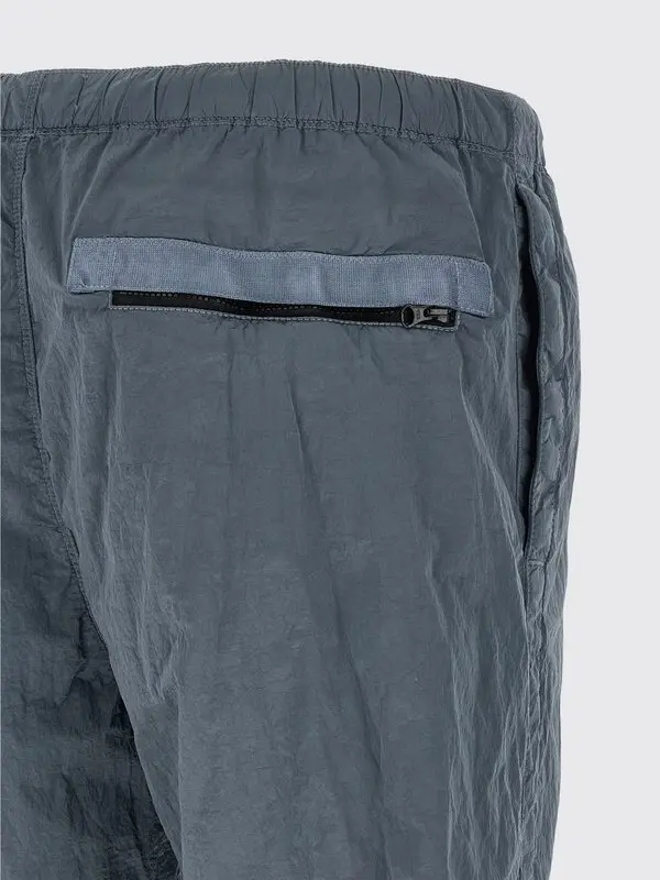 Stone Island Technical Fabric Cargo Pants With Elasticated Waist