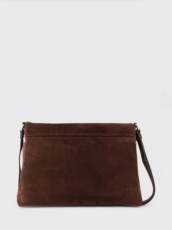 Orciani Suede Shoulder Bag - Brown