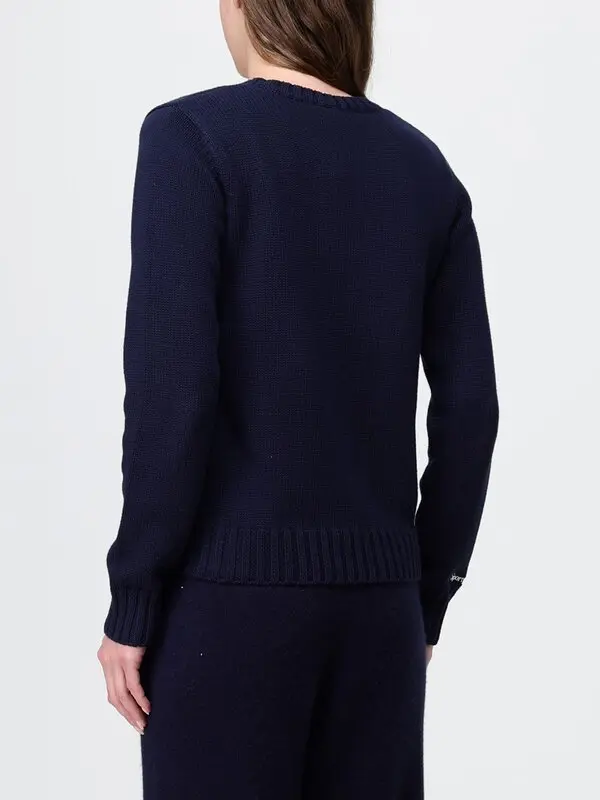 SPORTY & RICH Crewneck Sweater With Monogram
