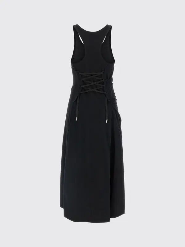 Alexander McQueen Long Cotton Dress