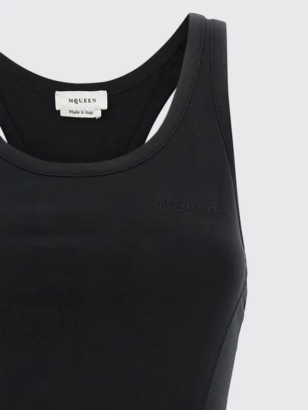 Alexander McQueen Long Cotton Dress