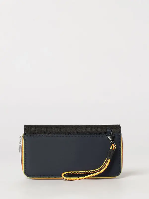 K-WAY Waterproof Ripstop Nylon Continental Wallet With Zip-around