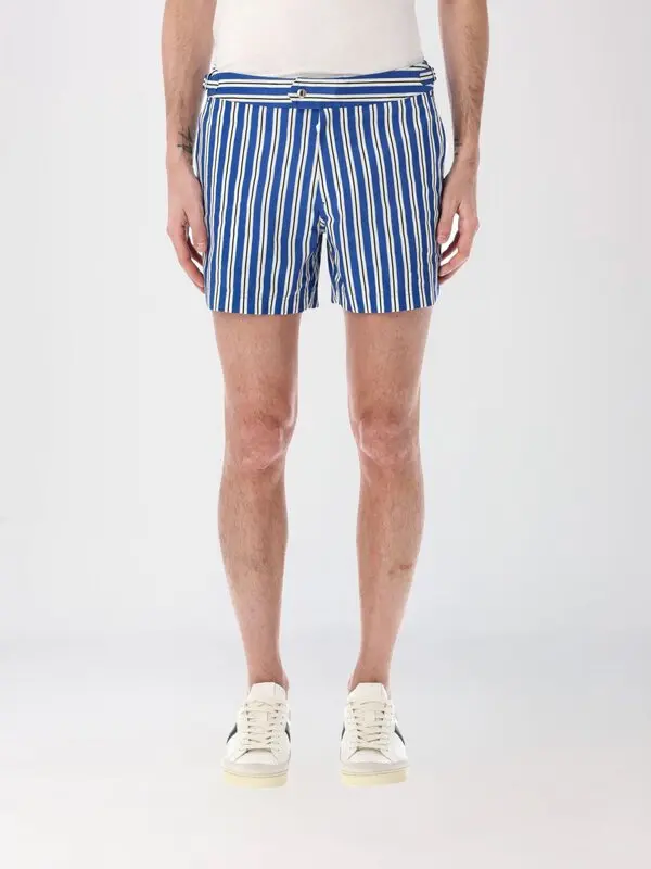 TOM FORD Striped Polyester Swimsuit