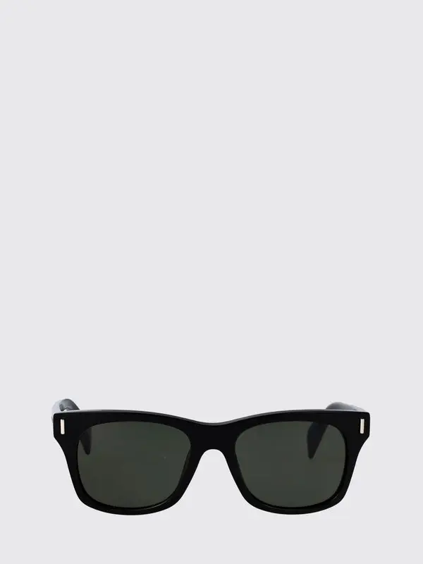 Alexander McQueen Square Sunglasses In Acetate With Engraved Contrast Logo