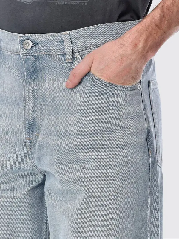 Our Legacy Vast Cut Cotton Denim Jeans - Blue
