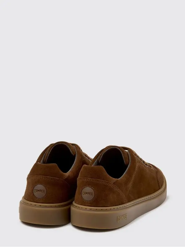 Camper Runner Twentyfive Suede Sneakers With Rear Logo