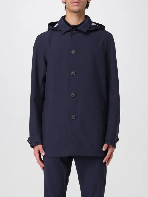 SAVE THE DUCK Hooded Jacket - Blue