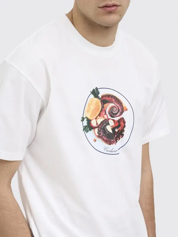 Carhartt Work In Progress Printed Cotton T-shirt