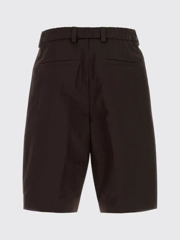 Hugo Cotton Tailored Shorts - Brown