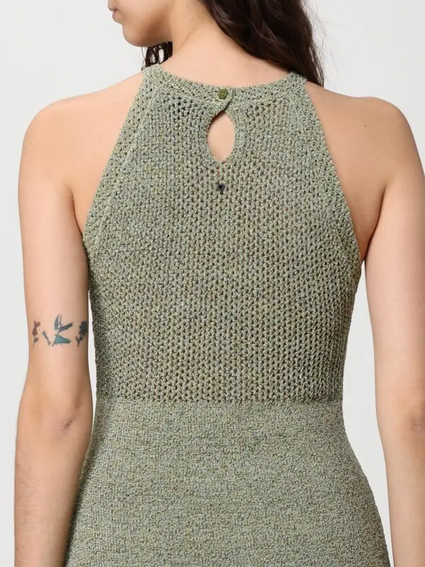 Armani Exchange Halterneck Knit Dress