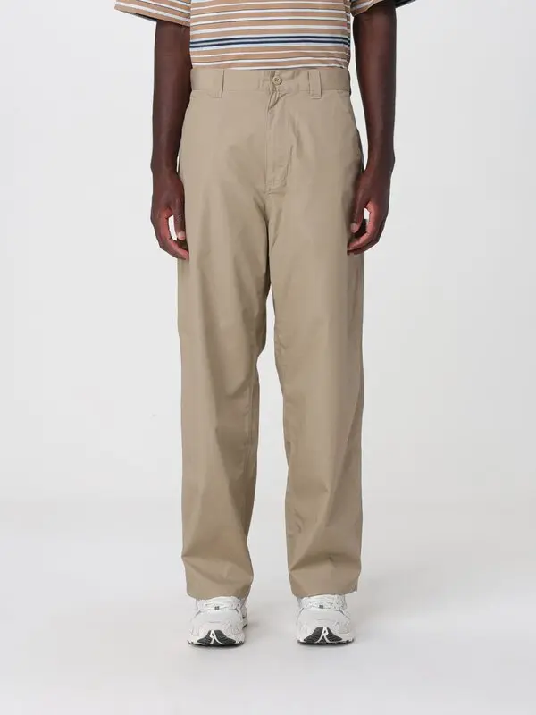 Carhartt Work In Progress Cotton Twill Trousers - Brown