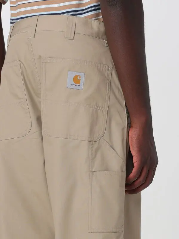 Carhartt Work In Progress Cotton Twill Trousers - Brown