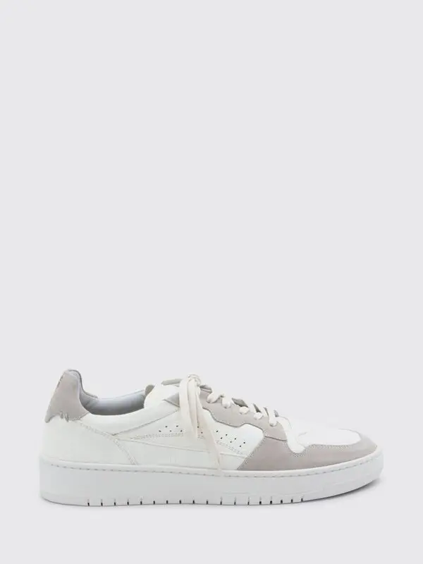 Eleventy Grained Leather Sneakers