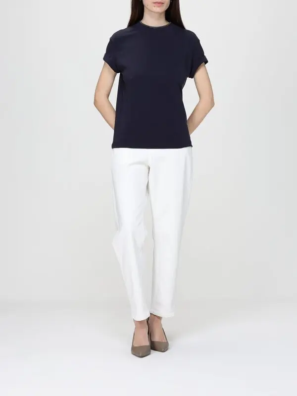 Brunello Cucinelli T-shirt Colour - Blue