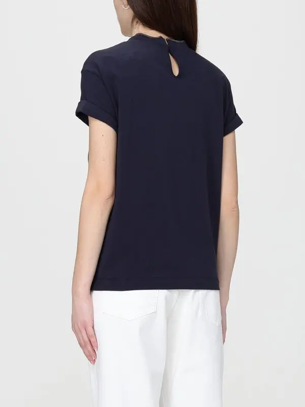 Brunello Cucinelli T-shirt Colour - Blue