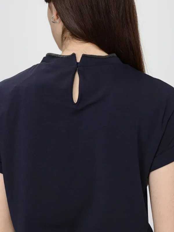 Brunello Cucinelli T-shirt Colour - Blue