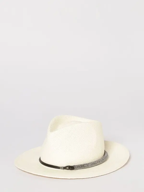 Brunello Cucinelli Panama Hat - Beige