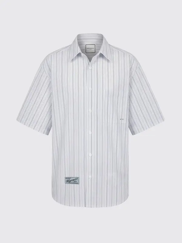 WOOYOUNGMI Short-sleeved Cotton-blend Shirt
