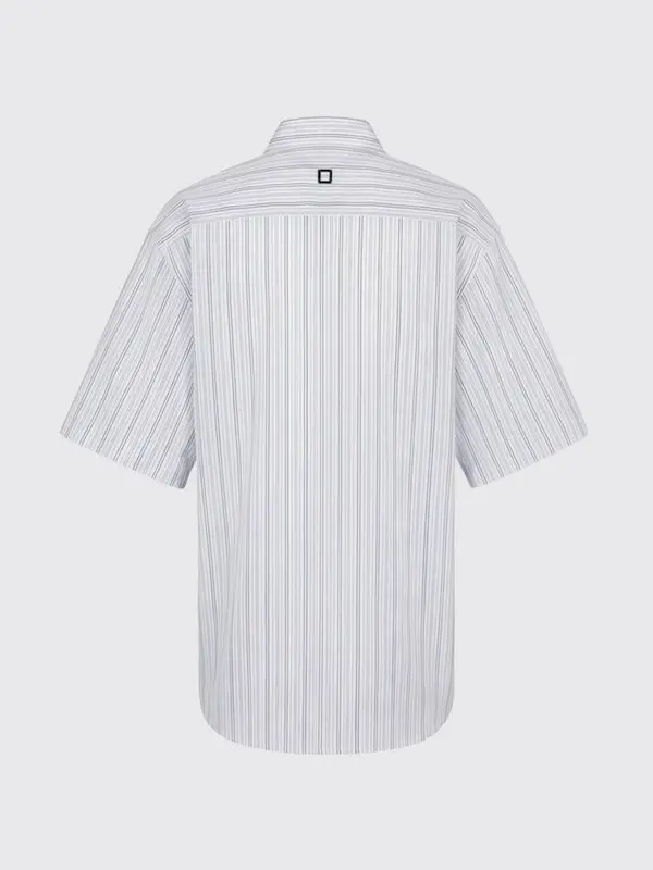 WOOYOUNGMI Short-sleeved Cotton-blend Shirt