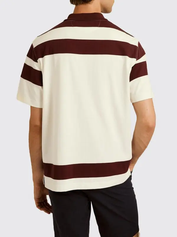 LA MARTINA Cotton Polo Shirt With Logo - White