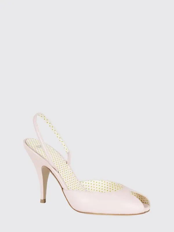 3JUIN Leather Slingback Sandals