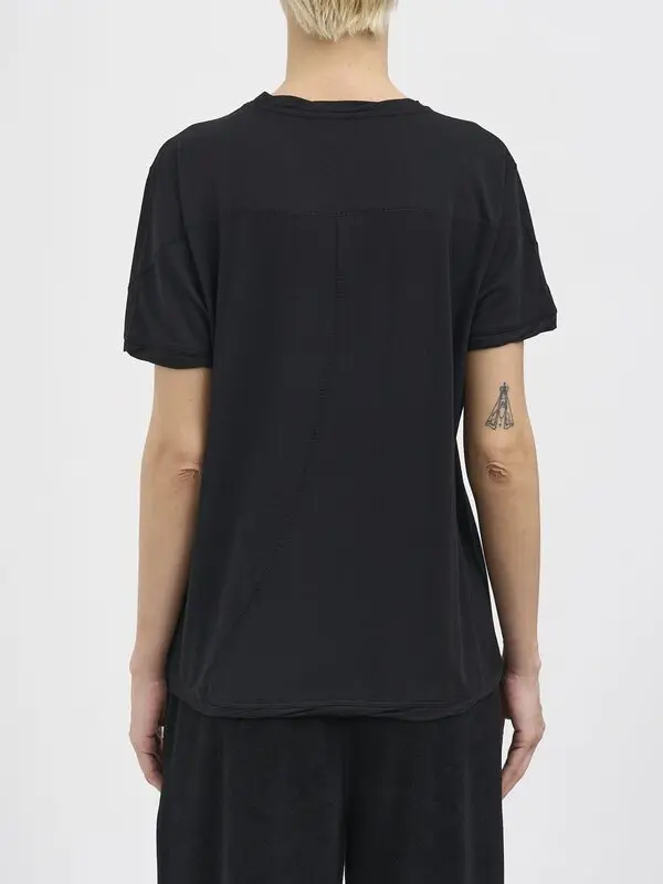 THOM KROM Cotton Blend Crewneck T-shirt