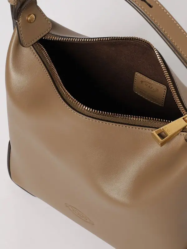 TOD'S Gmt Leather Bag - Beige