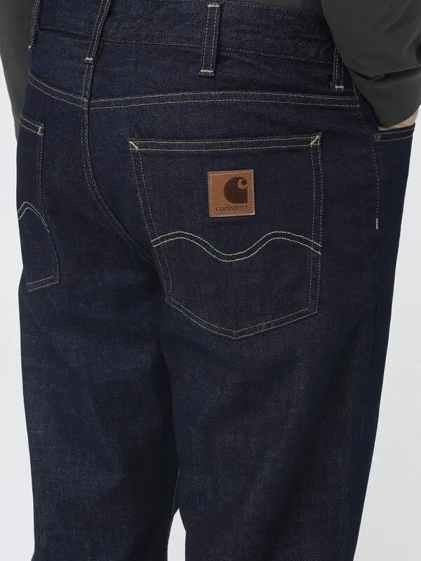 Carhartt Work In Progress Straight Leg Jeans - Blue 2