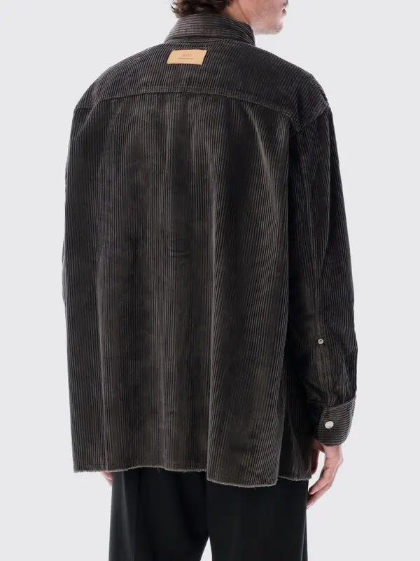 AMI Paris Shirt Colour - Grey