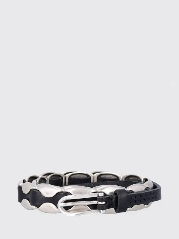 Our Legacy Billow Leather And Metal Belt