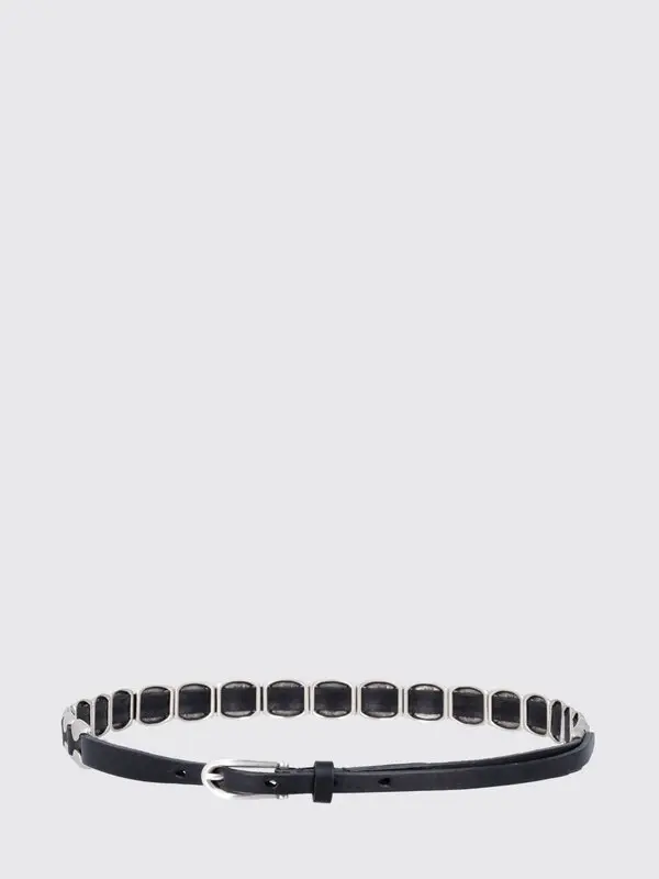 Our Legacy Billow Leather And Metal Belt