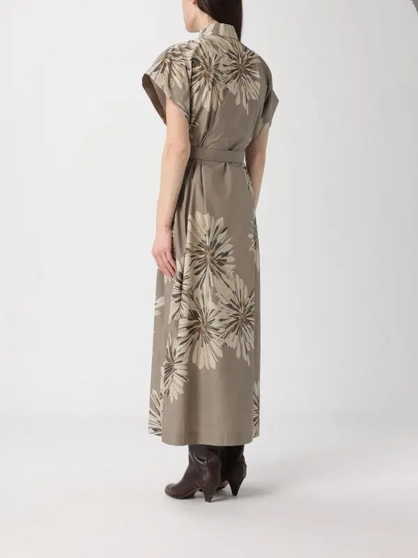 Brunello Cucinelli Printed Maxi Dress