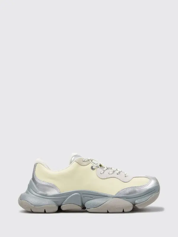 Camper Twins Bi Calfskin Leather Lace-up Sneakers With Vibram Sole - Multicolor