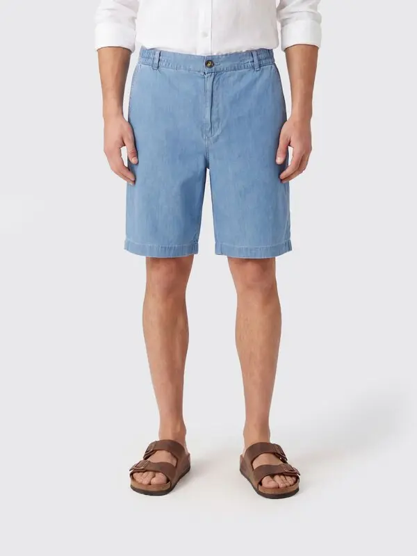 MC2 SAINT BARTH Chino Shorts - Gnawed Blue