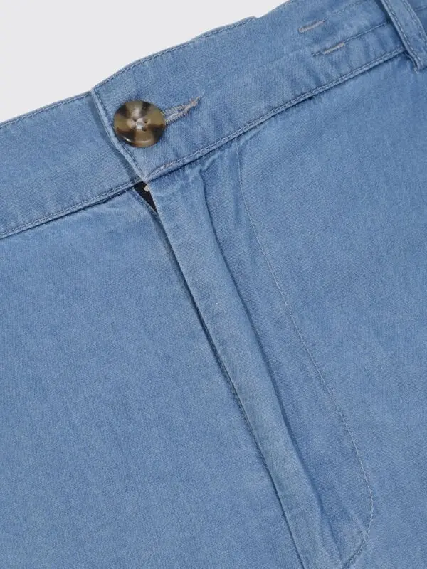 MC2 SAINT BARTH Chino Shorts - Gnawed Blue