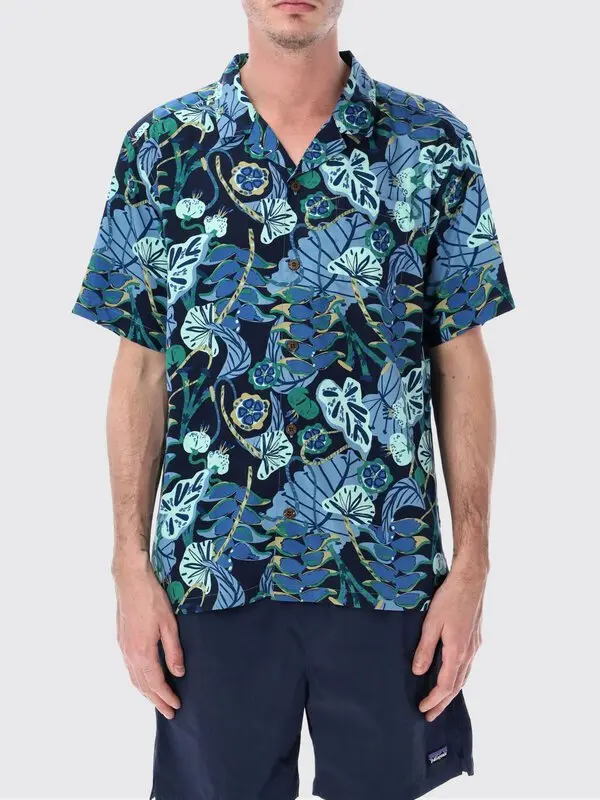 Patagonia Printed Lyocell Shirt - Blue