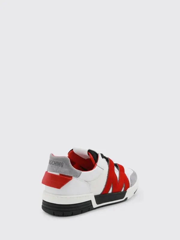 Moschino Leather Sneakers
