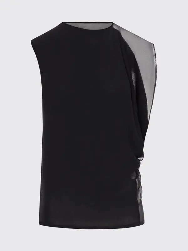 Sportmax Asymmetric Viscose Blend Top
